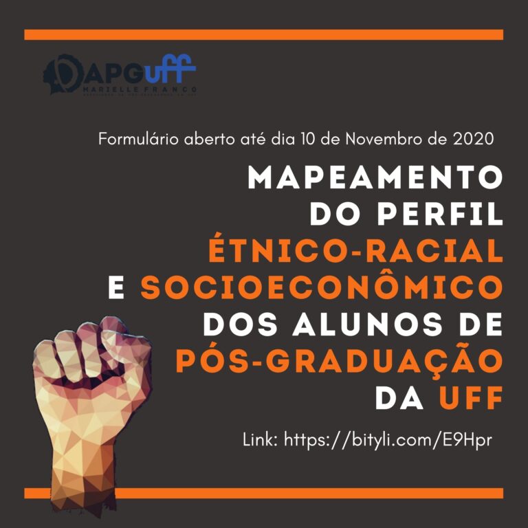 Formulário de mapeamento do perfil étnico-racial e socioeconômico dos ...