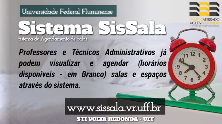 Sistema SisSala|Universidade Federal Fluminense