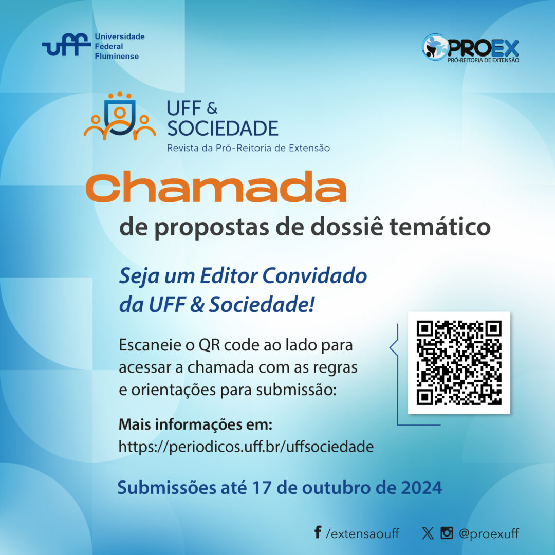 Chamada de propostas de Dossiê Temático – Revista UFF & Sociedade ...